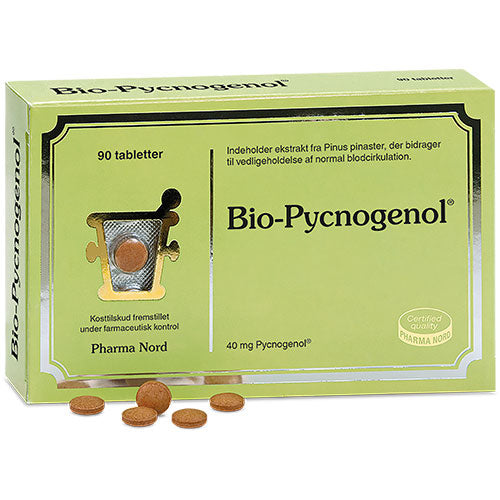 Köp Pharma Nord Bio-Pycnogenol 40 mg 90 Tabletter - Fri frakt - Mecindo ...