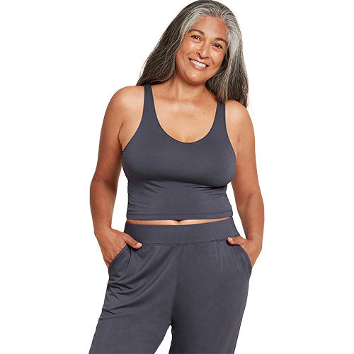 Boody Shelf Bra Crop Top Storm | Stl. XL – Mecindo.se
