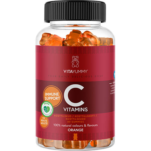 VitaYummy Vitamin C Orange | 60 stk – Mecindo.se