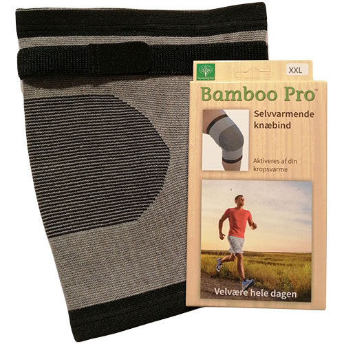 Köp Bamboo Pro Knäskydd Str: 2XL med kardborrband, självuppvärmande ...
