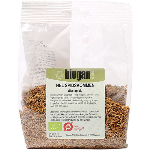 Köp Biogan Spiskummin Hel Eko 100 g - Mecindo – Mecindo.se